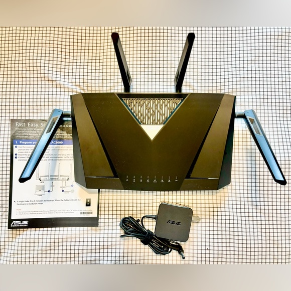 ASUS | Other | Asus Wirelessac 260cm32 Cable Modemrouterstop Renting ...
